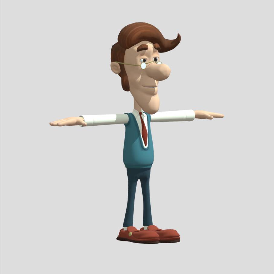Characters & Creatures STL Download - Hugh Neutronby neagww