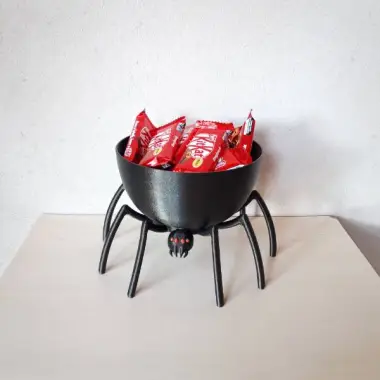 Halloween spider shaped bowl for chocolates and other candies ...