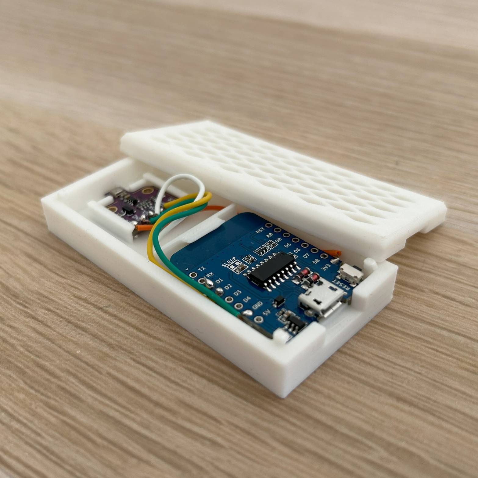 3D Printer Files | 3MF File | D1 Mini, BME680 case | Creality Cloud