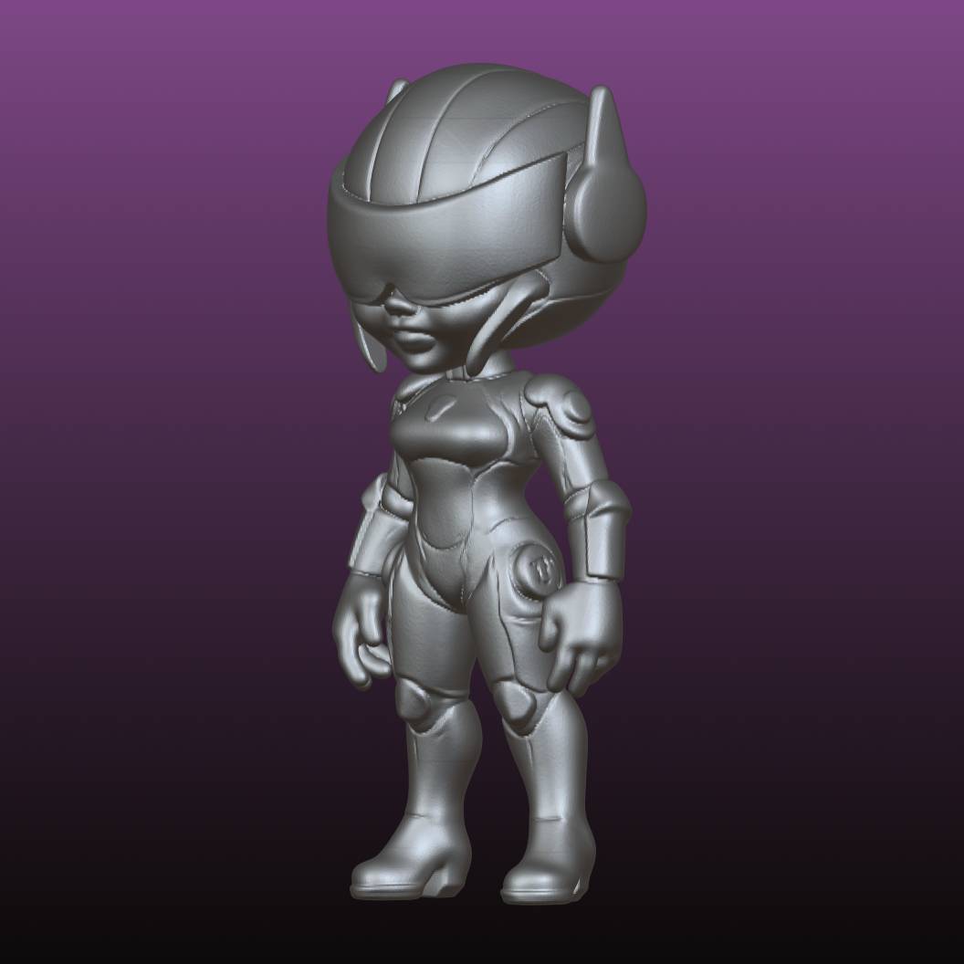 Miniature Games & Accessories STL Download - Cute Brute Gunnerby ...