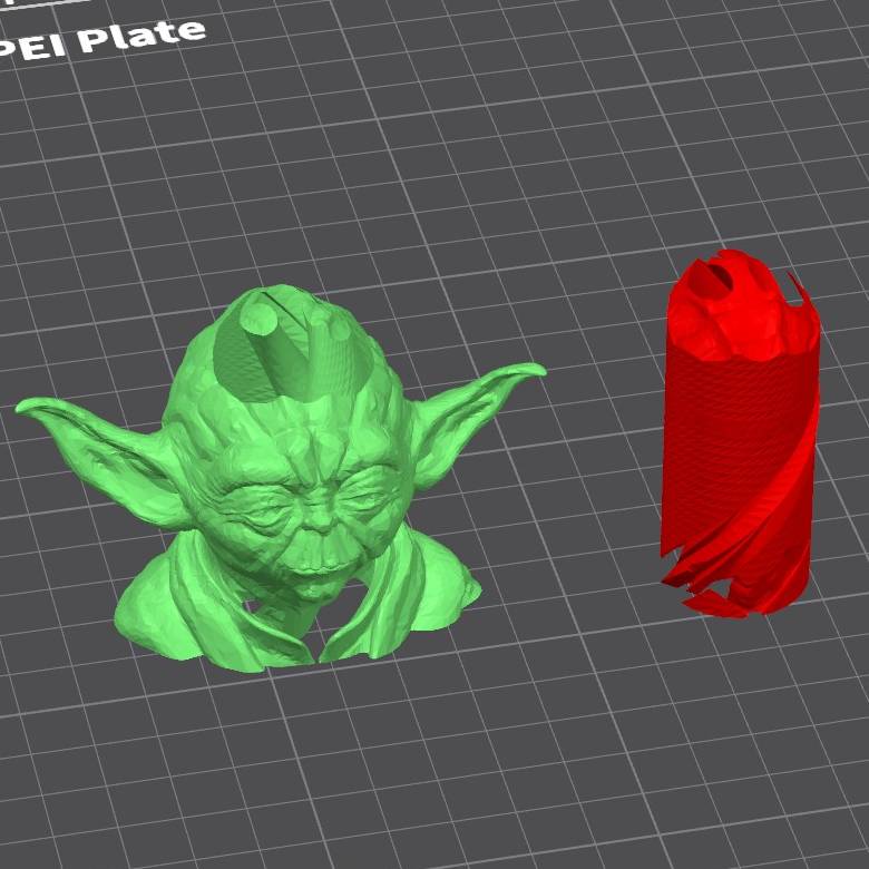 3D Printer Files | 3MF File | Yoda Rebel Spiral Twist Fidget Toy ...