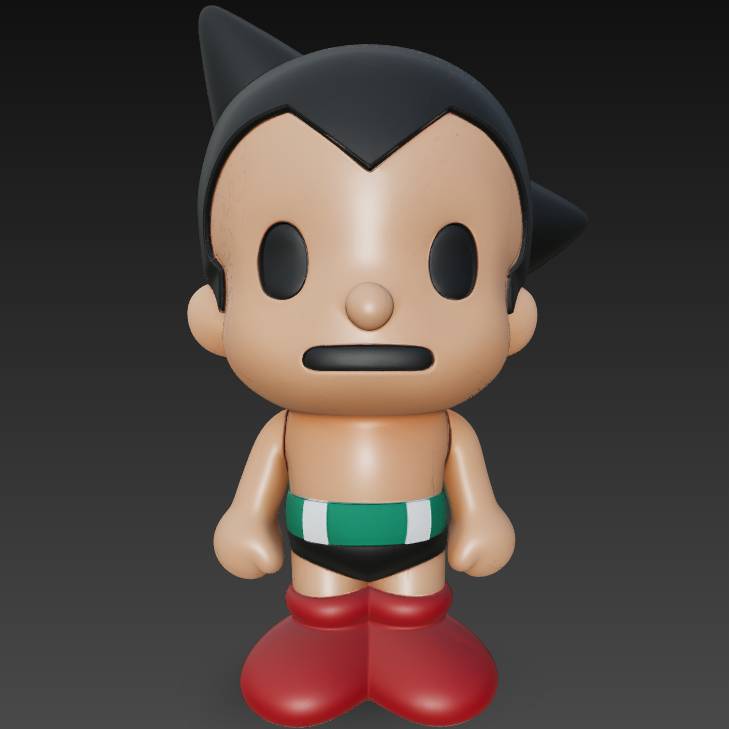 3D Printer Files | 3MF File | BAPE x AstroBoy FIGURE (3MF INCLUDED ...