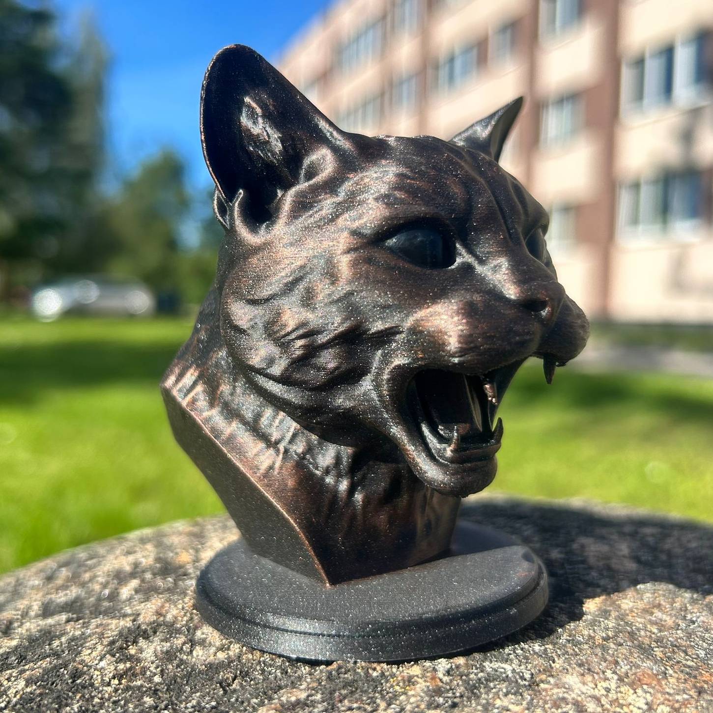 3D Printer Files | 3MF File | Cat statue | Creality Cloud