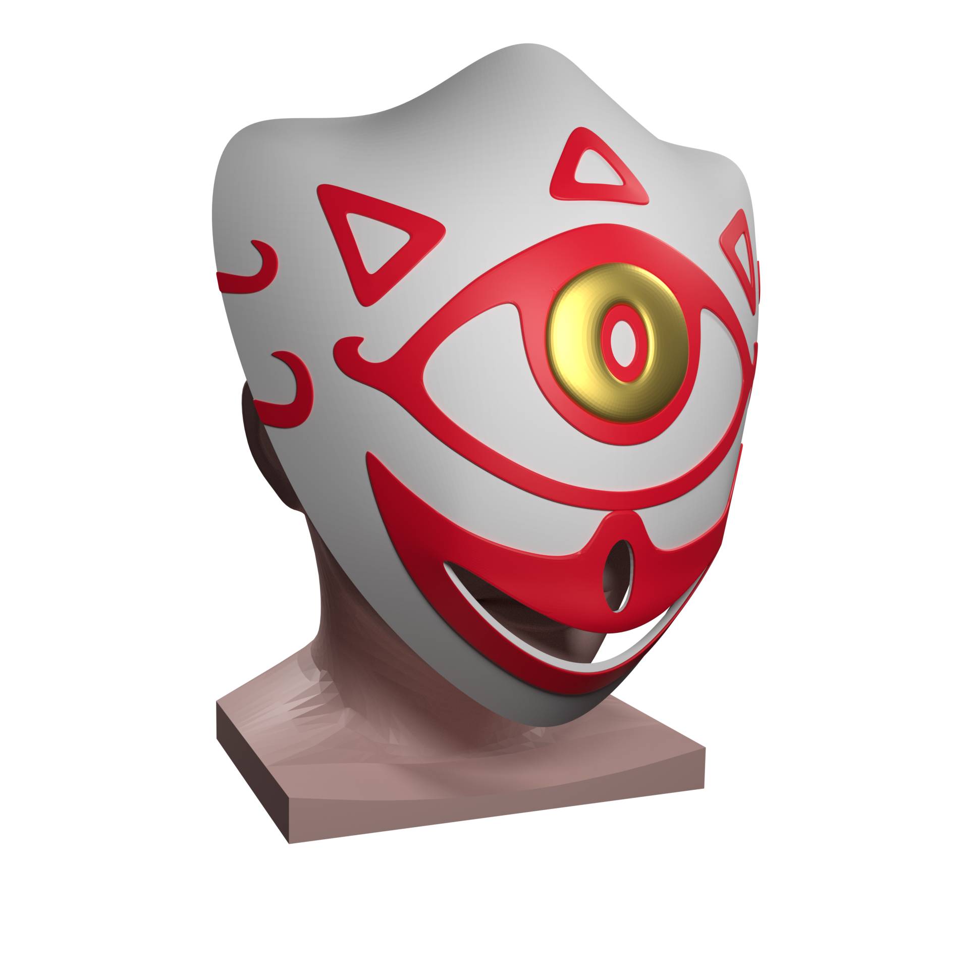 Cosplay STL Descarga - Legend of Zelda: Ocarina of Time - Mask of Truth ...