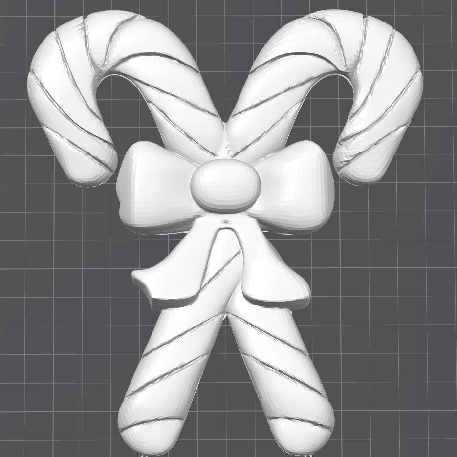 3D Printer Files | 3MF File | candy cane | Creality Cloud