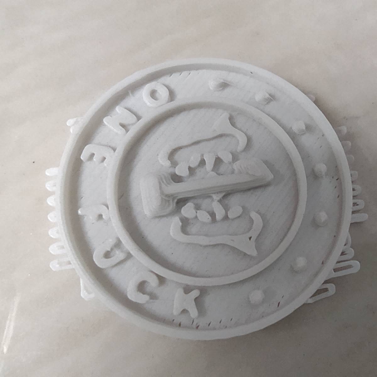 3D Printer Files | 3MF File | One single fuck coin | Creality Cloud