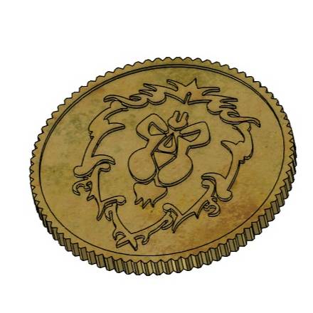 Free Other STL Download - Coin, money Alliance WoWby PizzaCompany