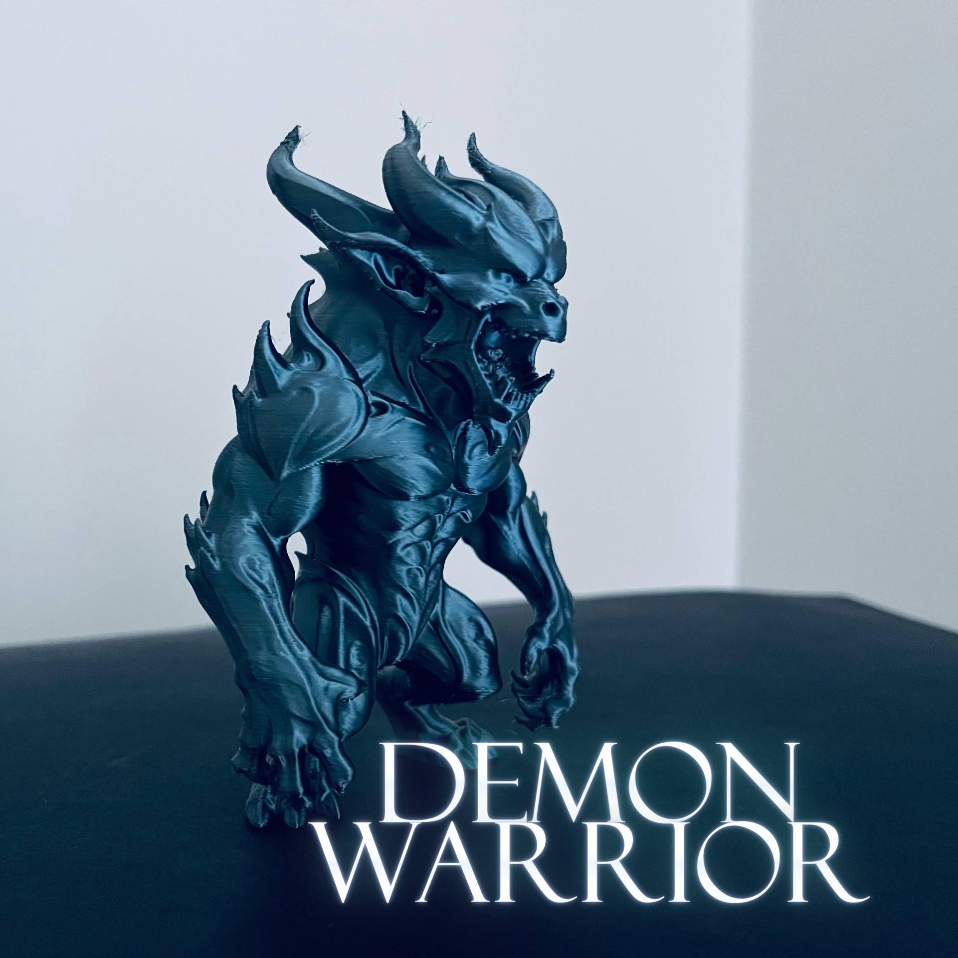 3D Printer Files | 3MF File | Demon warrior decor | Creality Cloud