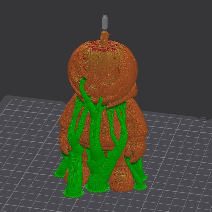 Archivos de impresora 3D | Archivo 3MF | Halloween Pumpkinhead ...
