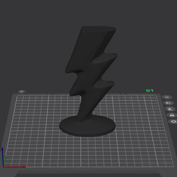 3D Printer Files | 3MF File | Lightning Bolt | Creality Cloud