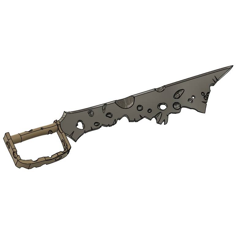 Free Cosplay STL Download - Plaguesword 1 Nurgle Warhammerby PizzaCompany