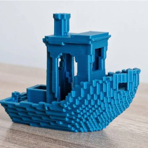 Test Models STL Download - Blocky Benchyby Damien Poulin