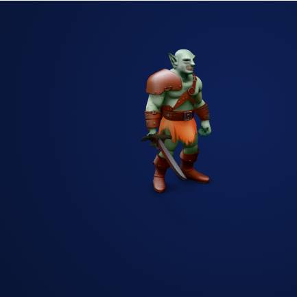Characters & Creatures STL Download - orc Keychainby Danu Pubudu