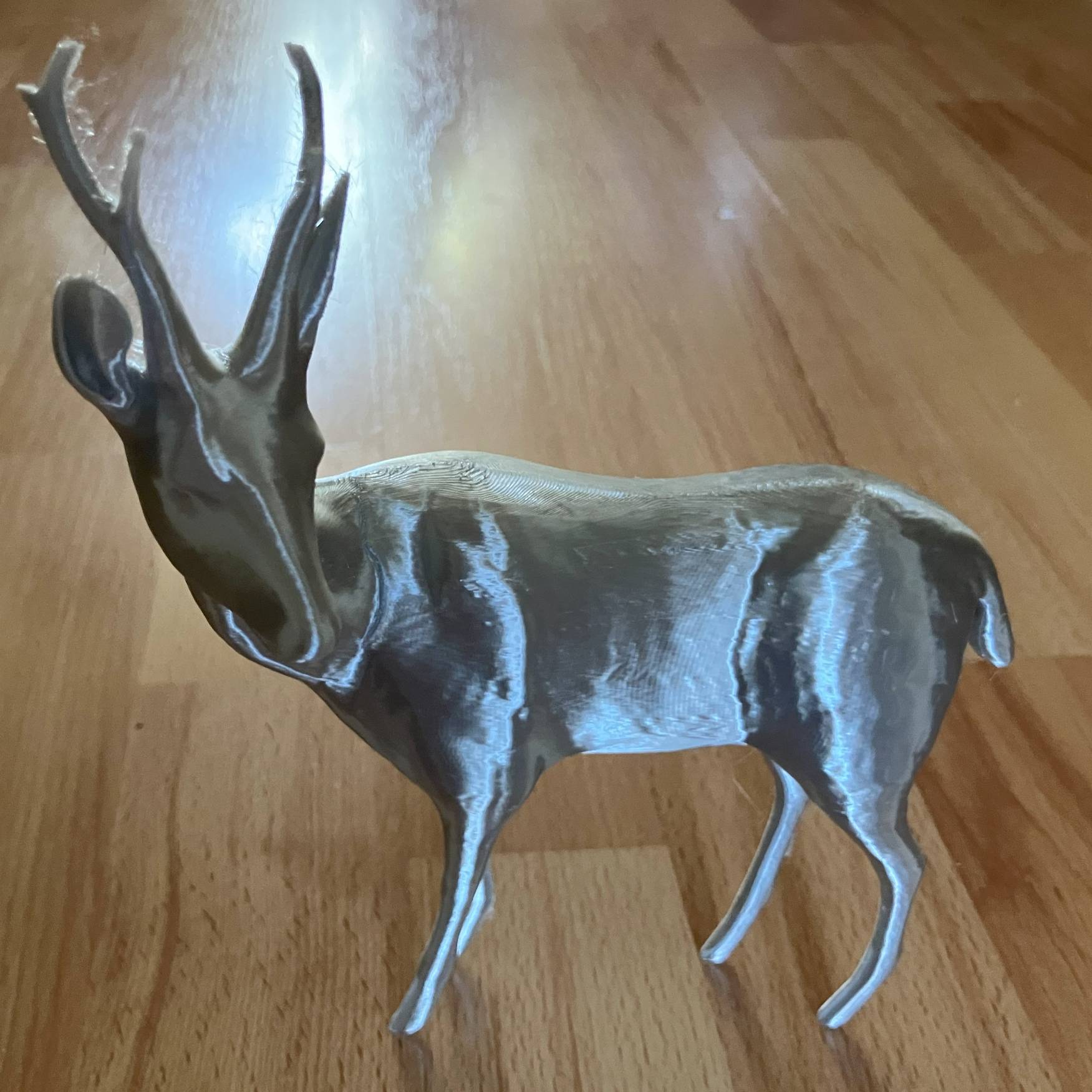 Archivos de impresora 3D | Archivo 3MF | Gold Deer Statue - The Witcher ...