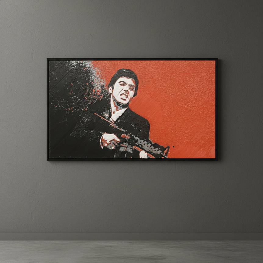 3D Printer Files | 3MF File | Hueforge Tony Montana (Scarface ...