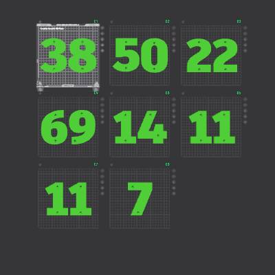 3D Printer Files | 3MF File | Large Numbers 0 Through 9 with Screw ...