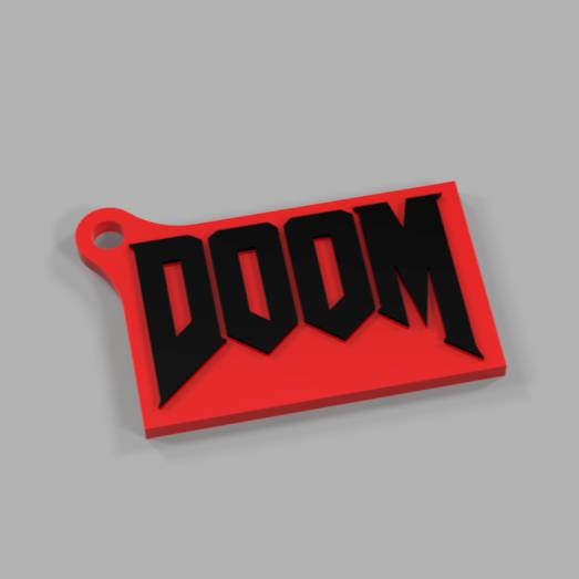 3D Printer Files | 3MF File | Doom Keychain | Creality Cloud