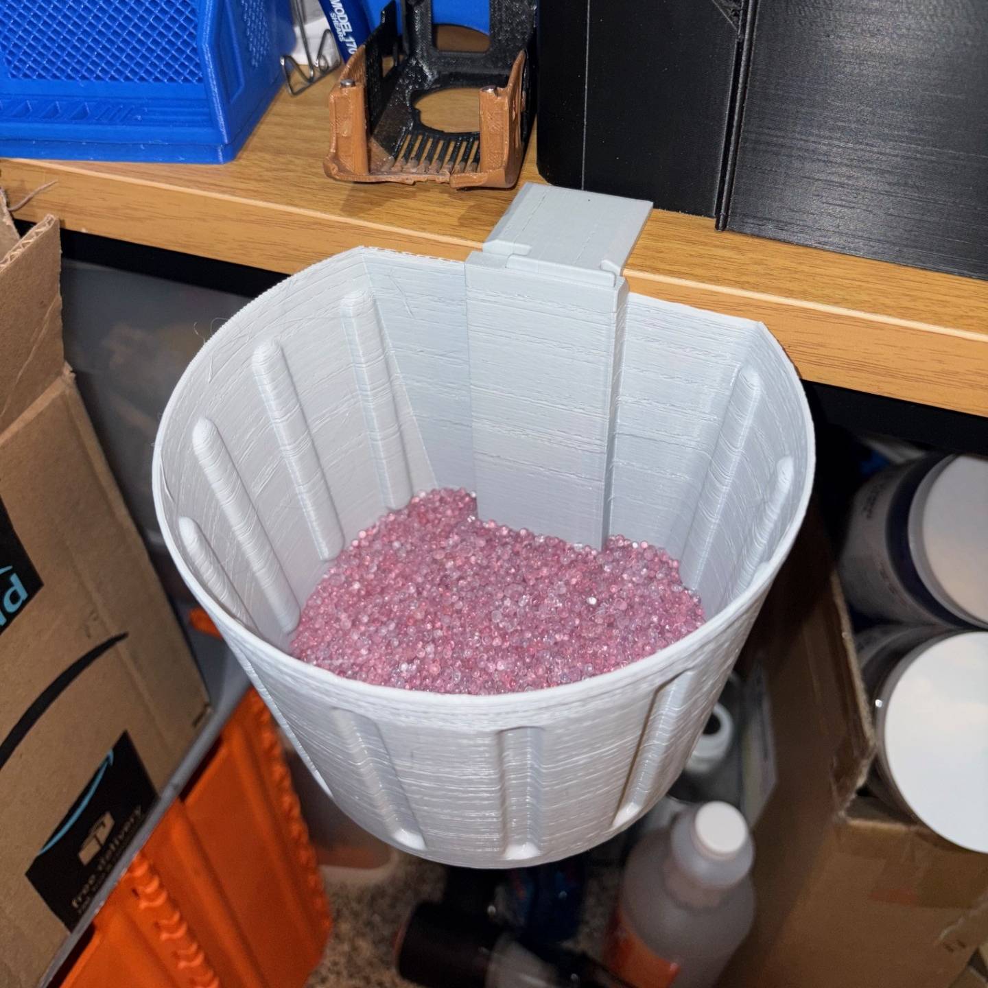 3D Printer Files | 3MF File | Removable Desk Bin Trash Can V2 ...