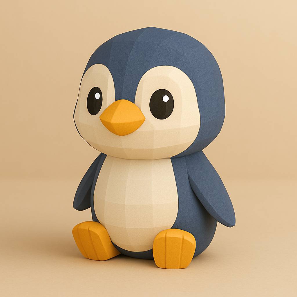 3D Printer Files | 3MF File | Mini Penguin | Creality Cloud