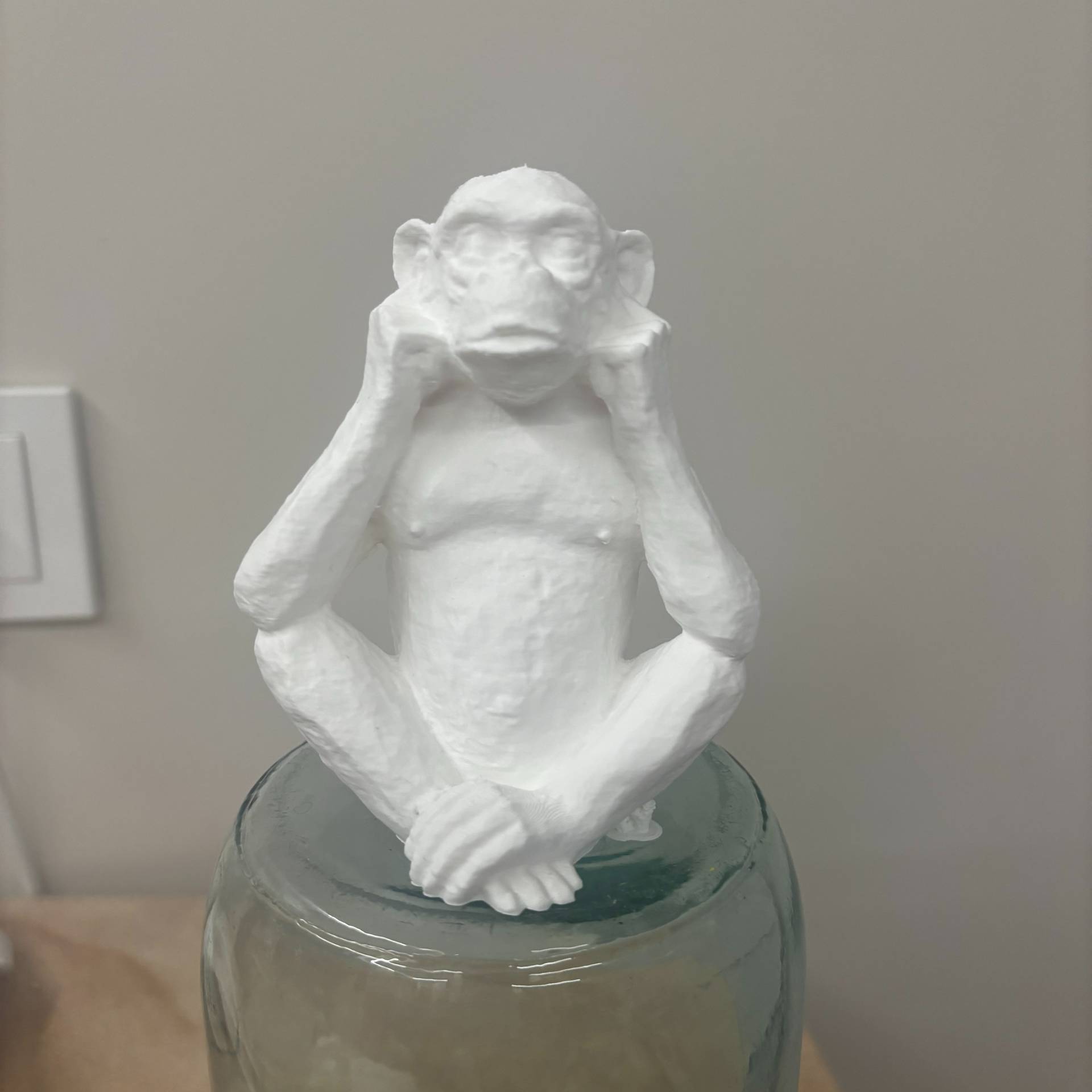 3D Printer Files | 3MF File | Monkey sculpture | Creality Cloud