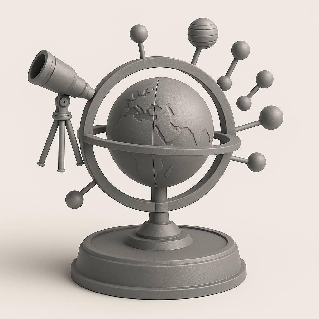 3D Printer Files | 3MF File | Orbital Explorer: Desktop Planetarium ...