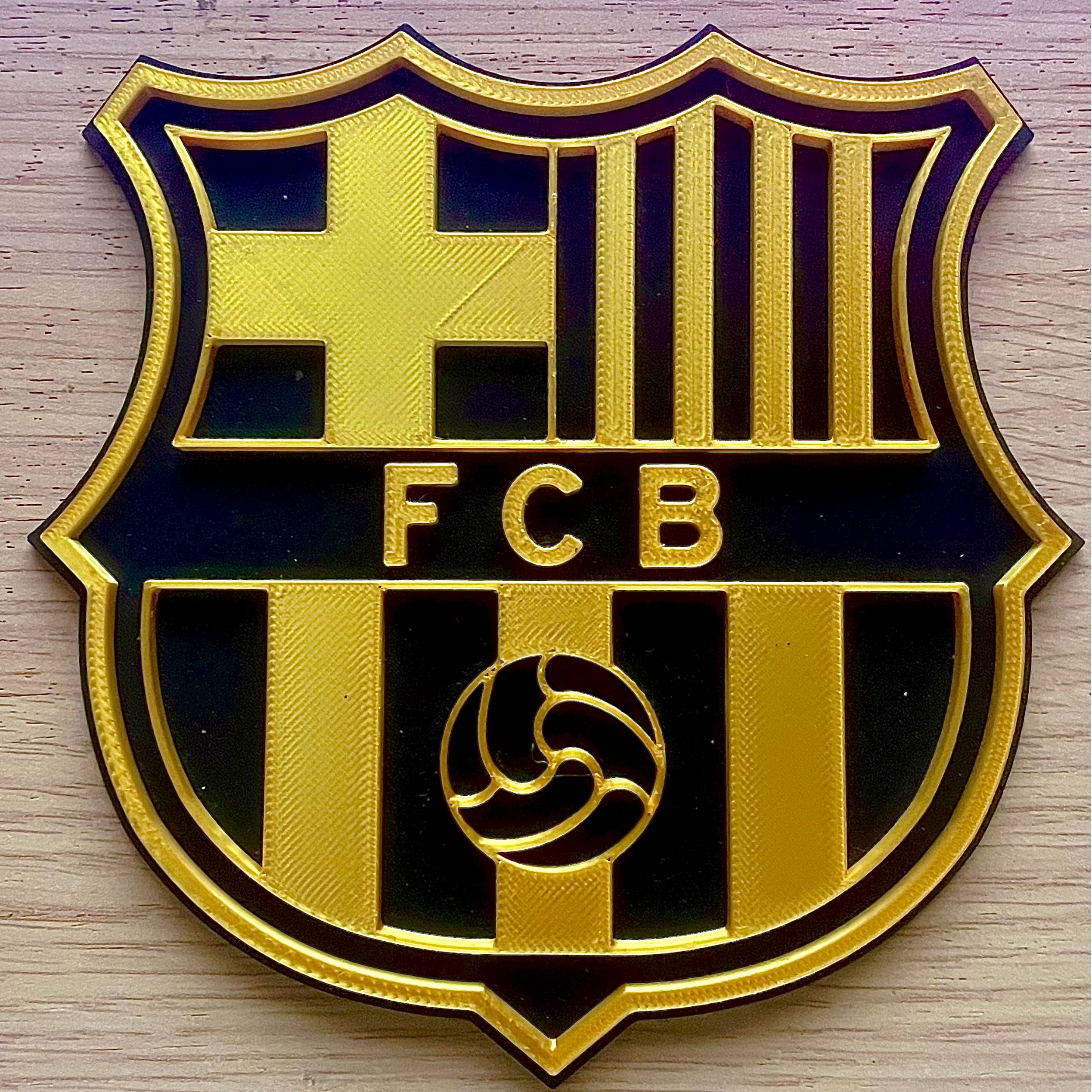 3D Printer Files | 3MF File | Escudo Futbol FC Barcelona BCN Barça ...