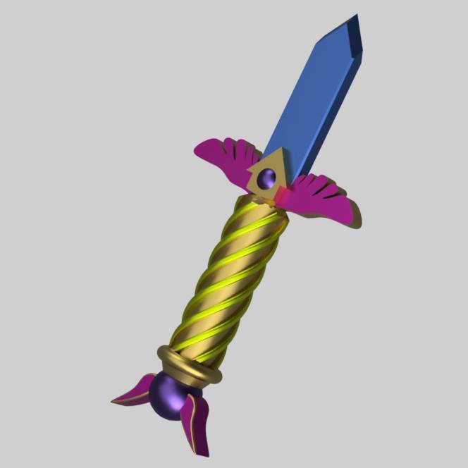 Game Props STL Download - Maskbreaker – Squid Game Inspired Swordby Nofly