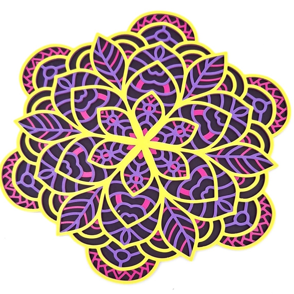 3D Printer Files | 3MF File | Mandala Style 4 / Mandala Estilo 4 ...