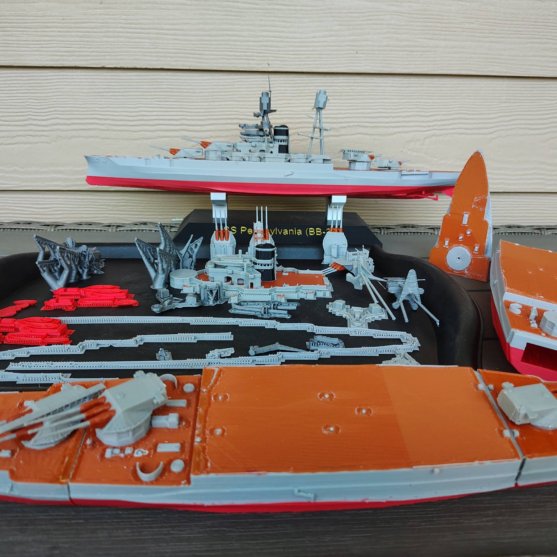 3D Printer Files | 3MF File | Battleship USS Arizona Model Kit by ...