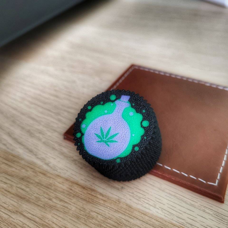 3D Printer Files | 3MF File | grinder weed bottle | Creality Cloud