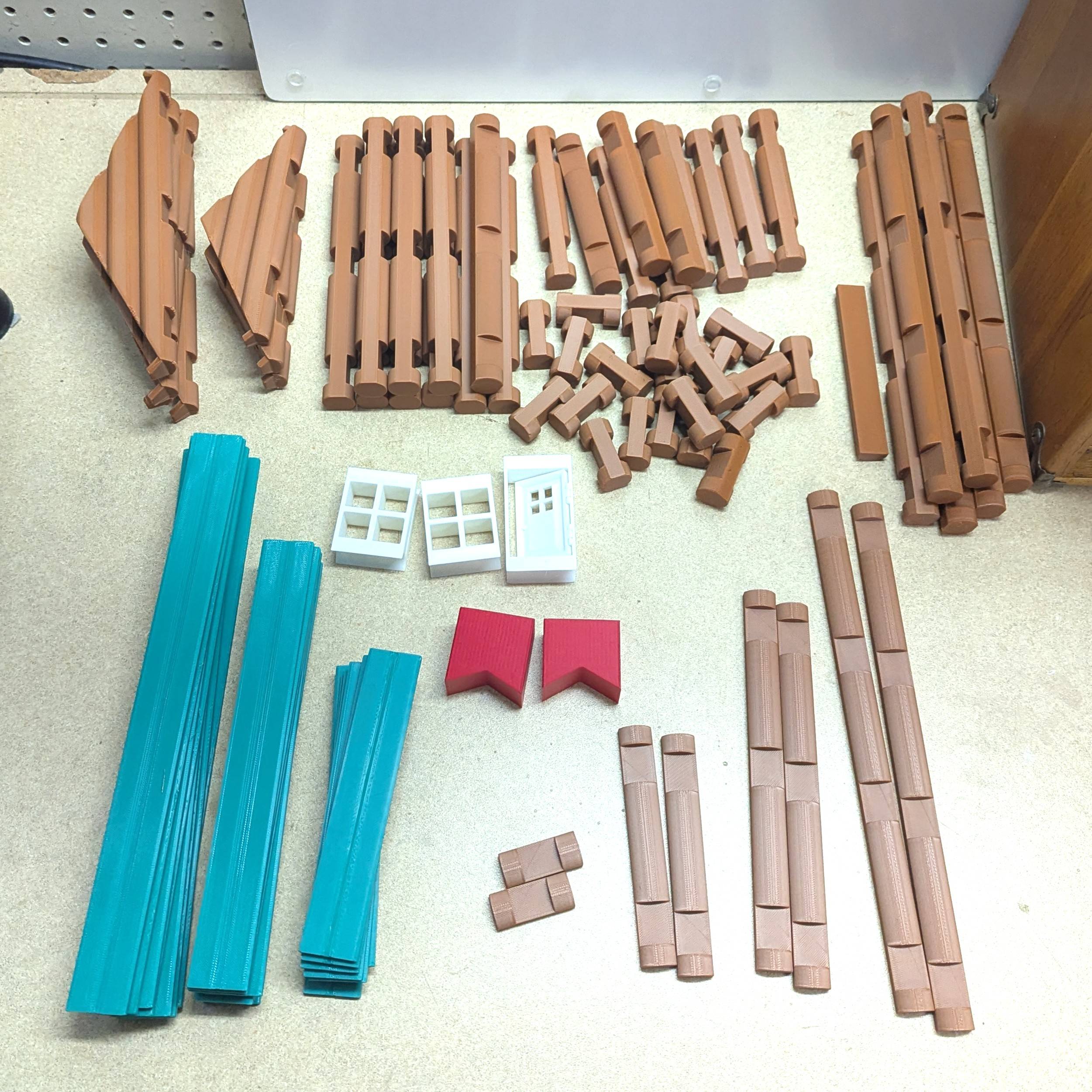 3D Printer Files | 3MF File | Stacking Logs | Creality Cloud