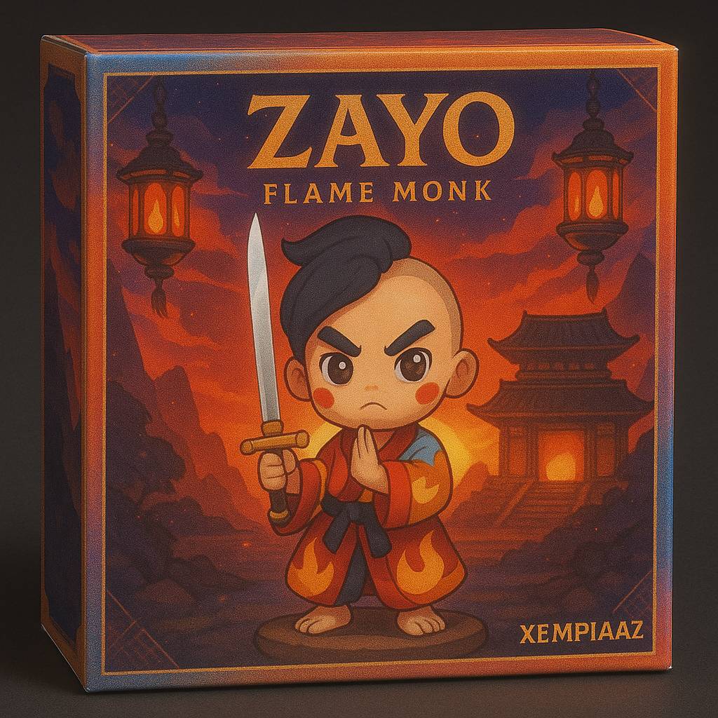 Characters & Creatures STL Download - zayo- flame monkby Xempiaaz