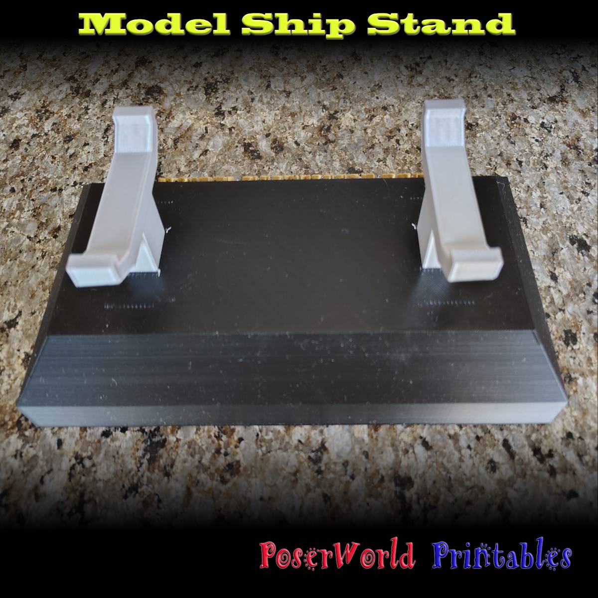 3D Printer Files | 3MF File | Multicolor Ship Model Stand by PoserWorld ...