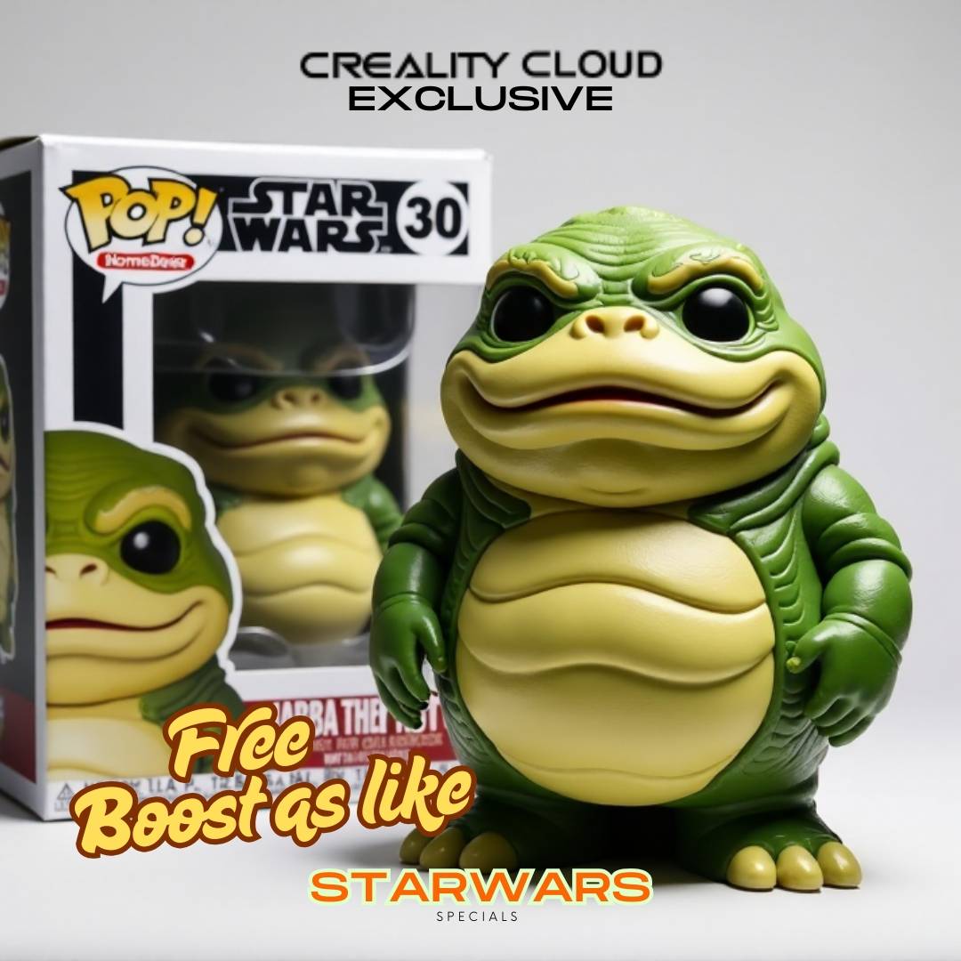 3D Printer Files | 3MF File | Jabba the Hutt StarWars fanart- creality ...