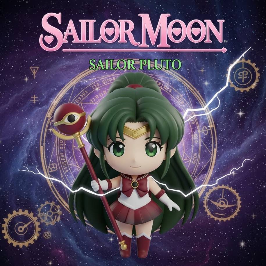 3D Printer Files | 3MF File | Super Cute Sailor Pluto Chibi STL ...