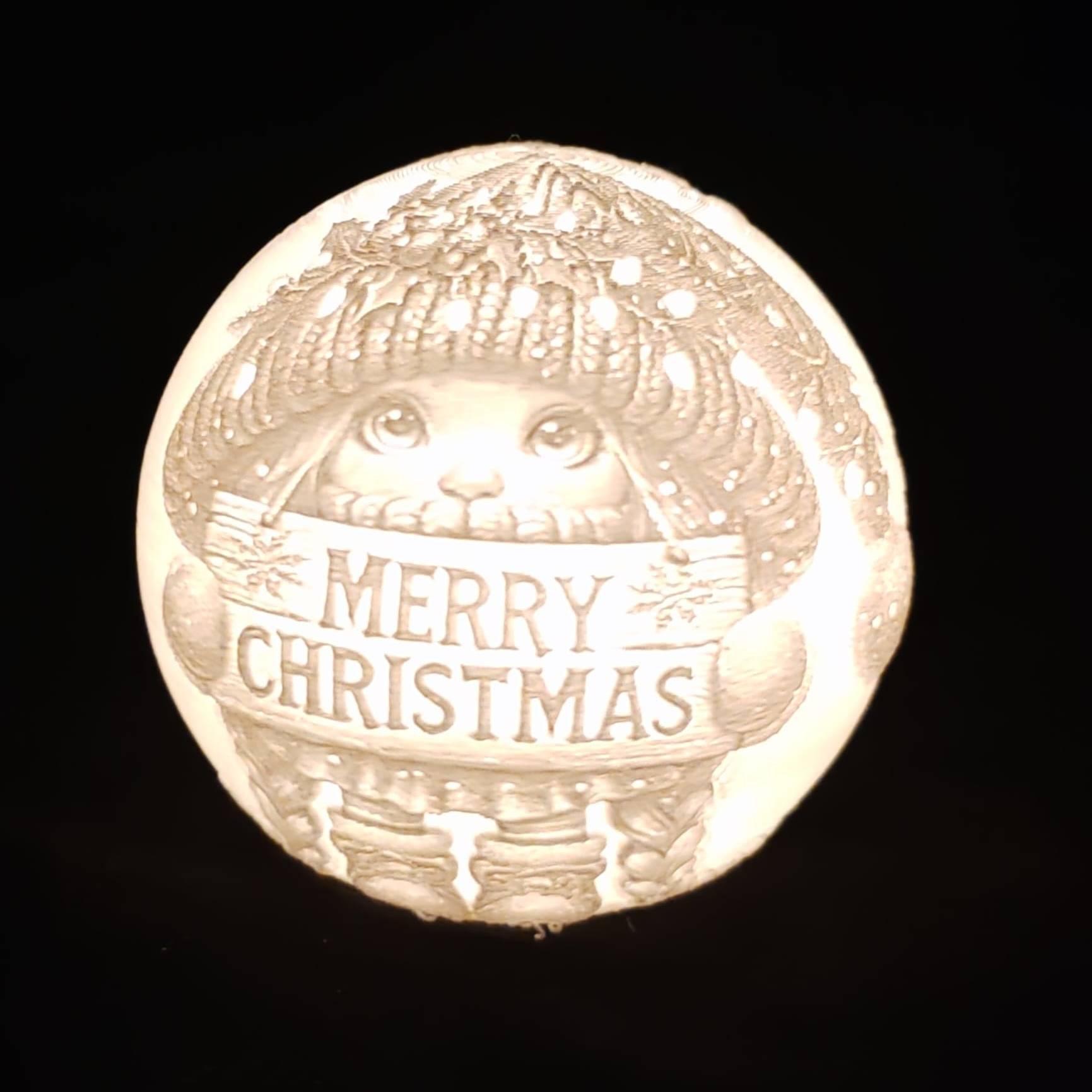 3D Printer Files | 3MF File | Lithophane ball vintage | Creality Cloud