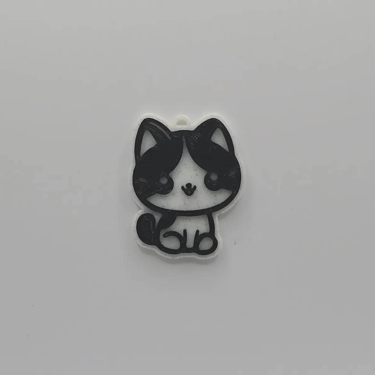 3D Printer Files | 3MF File | Cute Cat Keychain #3 | Creality Cloud