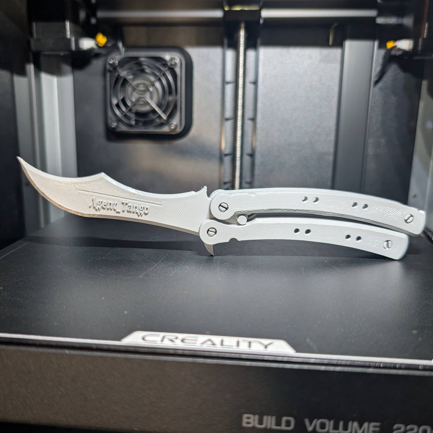 3D Druck Dateien | 3MF Datei | Butterfly-Messer | Creality Cloud