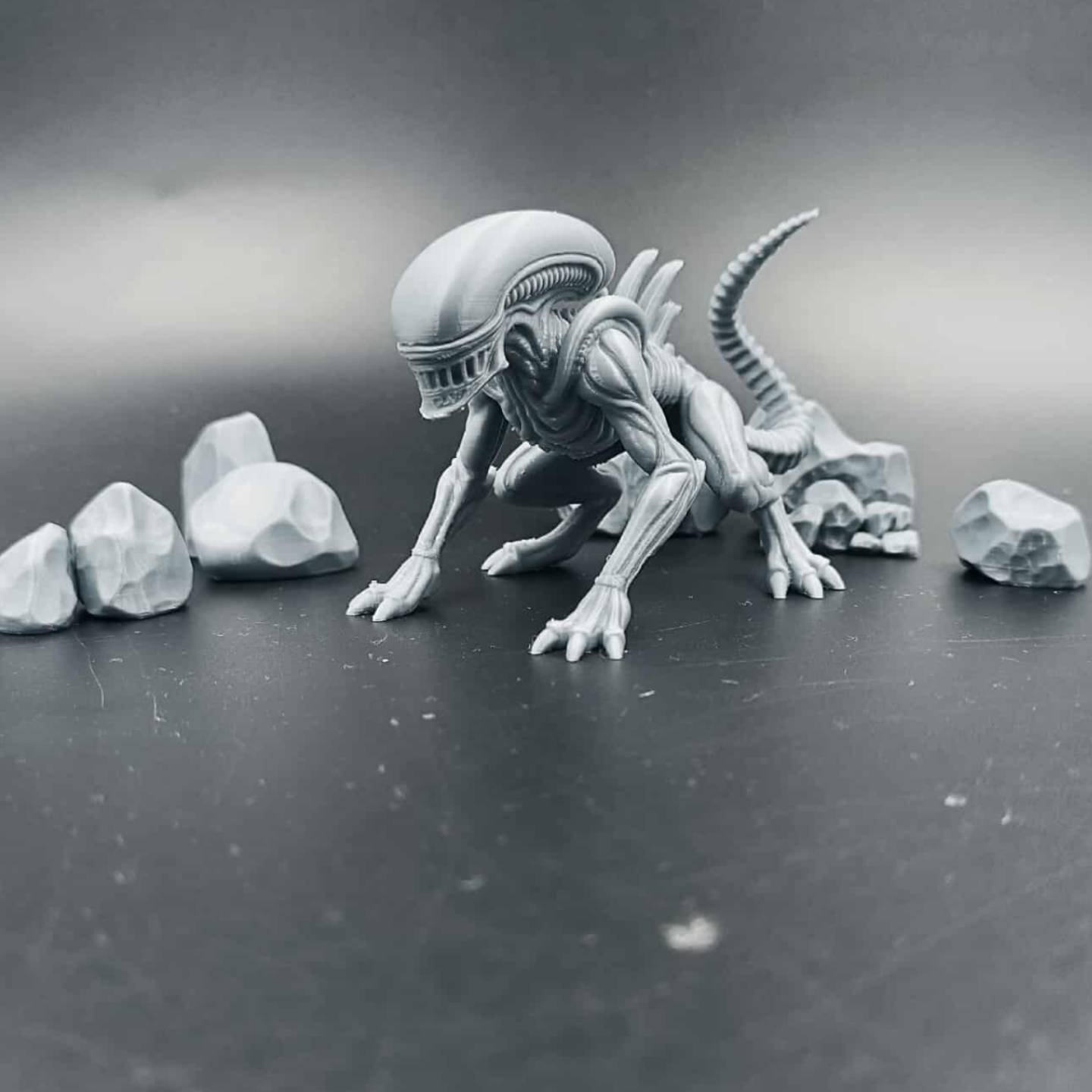 Archivos de impresora 3D | Archivo 3MF | Alien Xenomorph Dog Hybrid ...