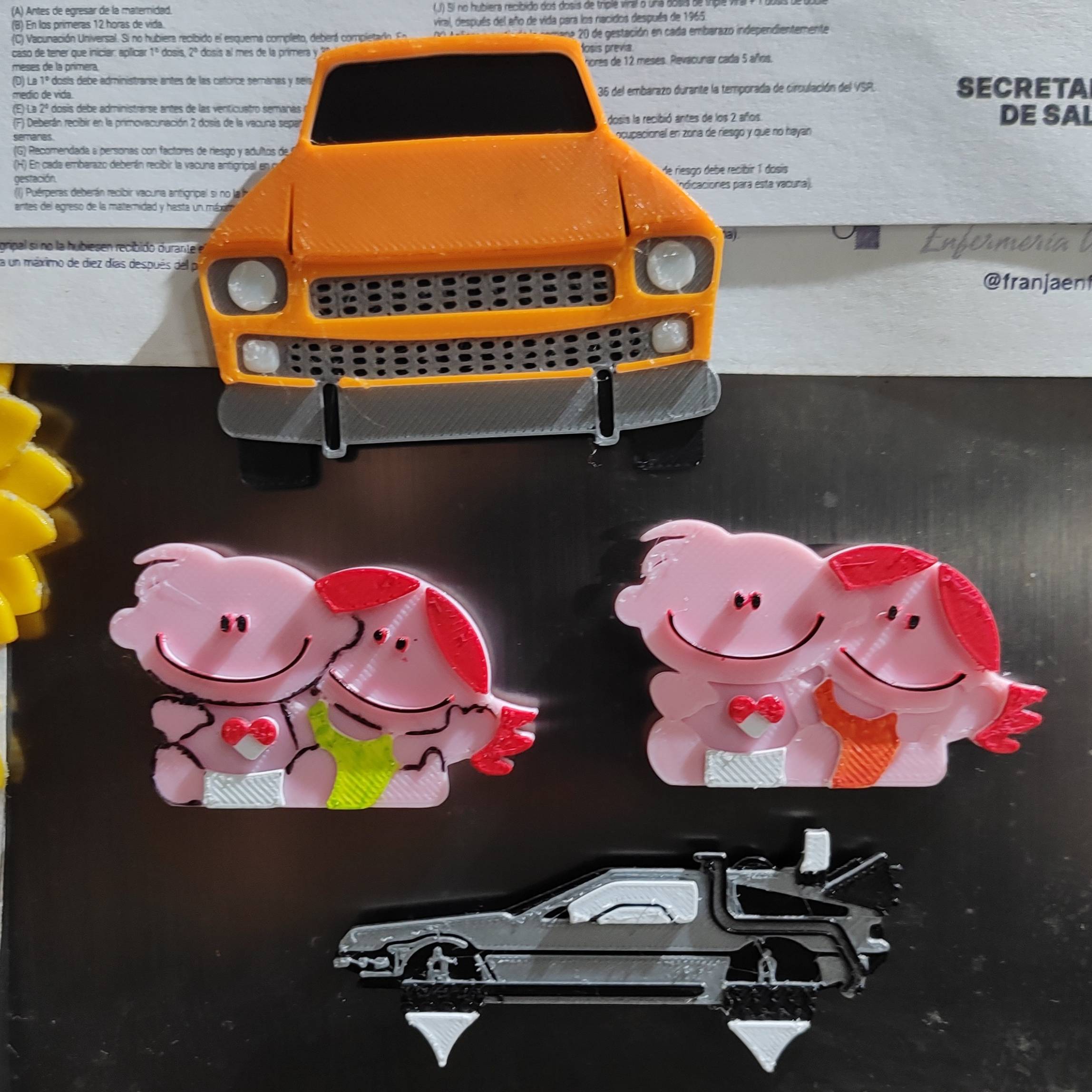 3D Printer Files | 3MF File | Hospital Garrahan Logo | Creality Cloud