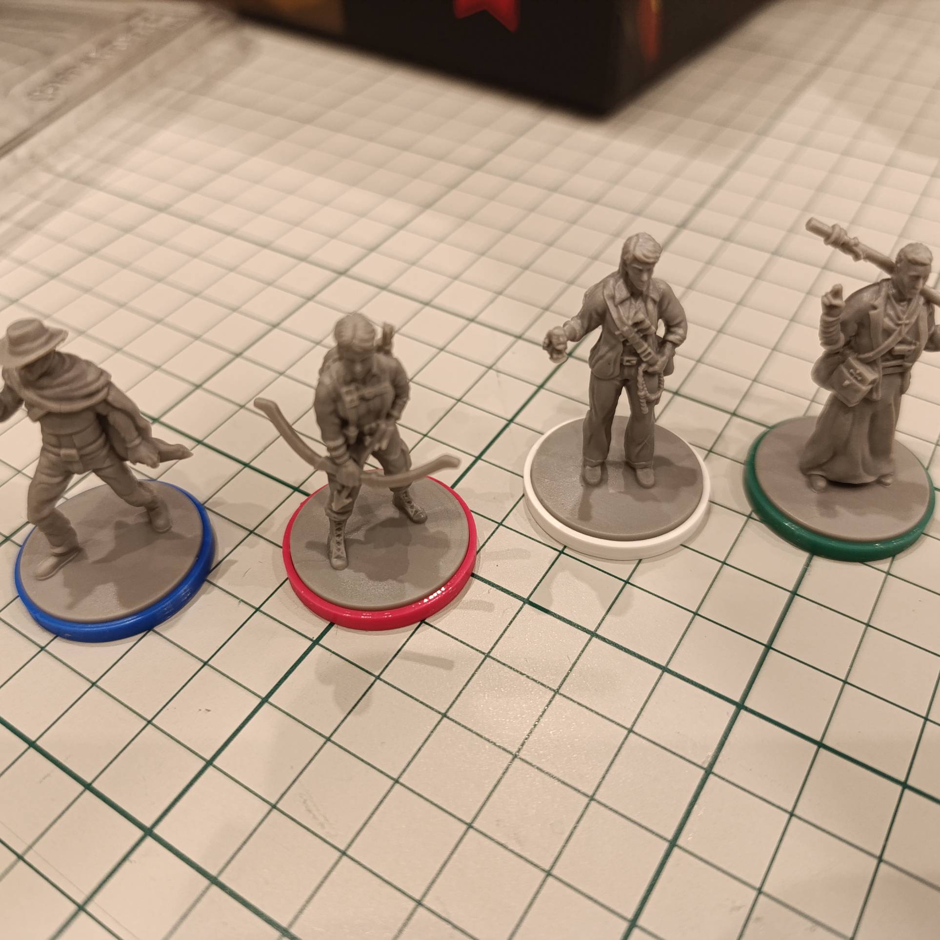 3D Printer Files | 3MF File | Base Rims (rings) for 25mm miniatures of ...