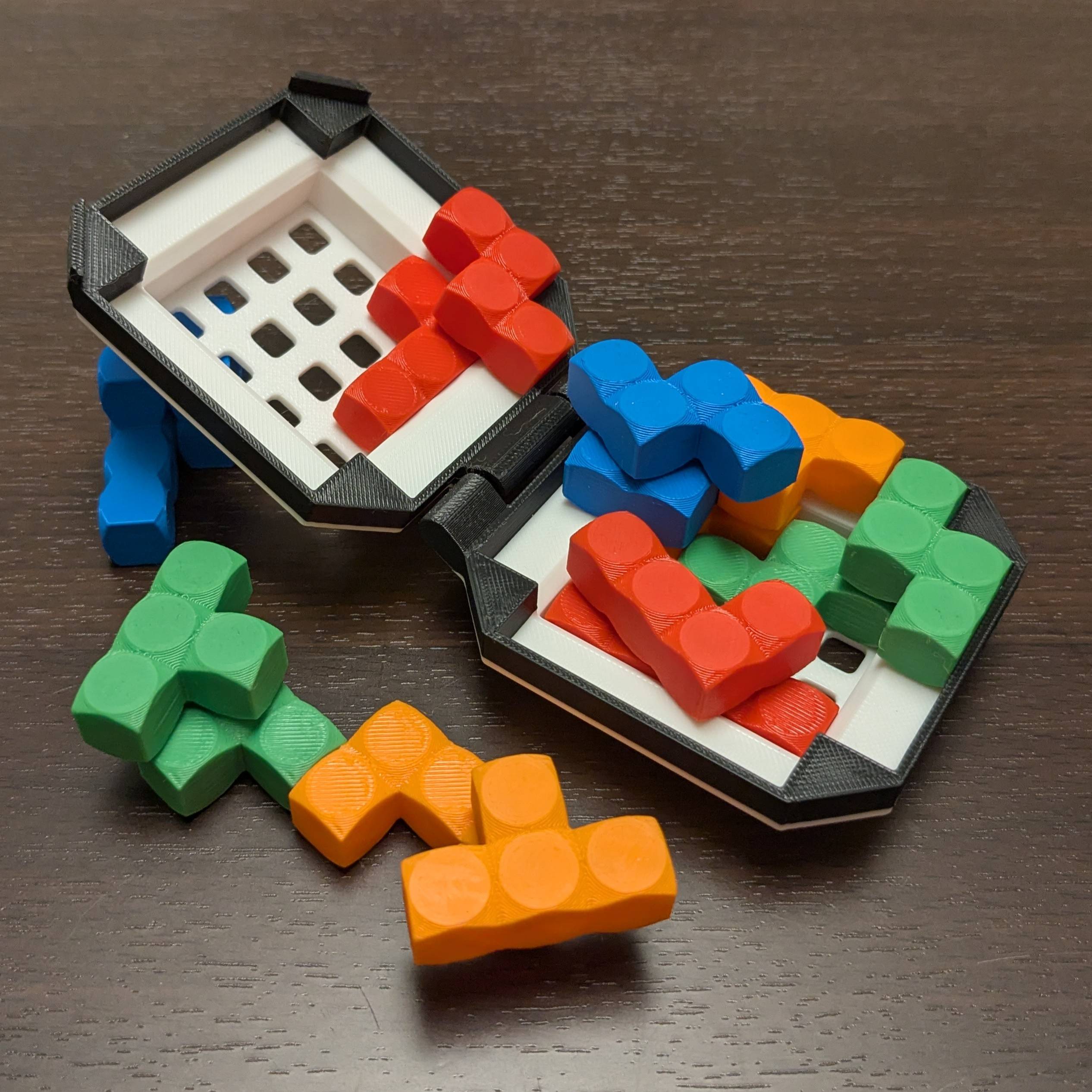 3D Printer Files | 3MF File | Three layer puzzle (with rotating pieces ...