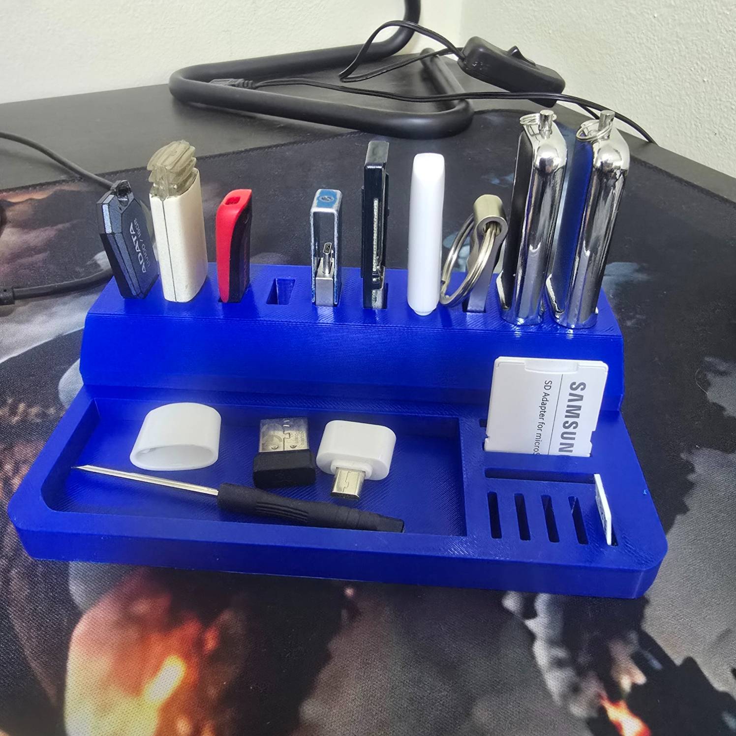 3D Printer Files | 3MF File | organizer for usb memory cards | Creality ...