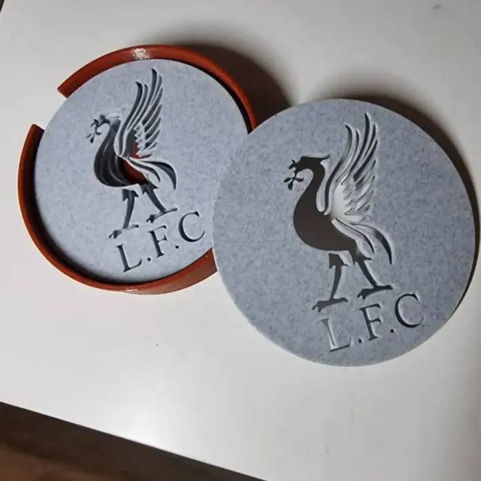 3D Printer Files | 3MF File | lfc. coaster | Creality Cloud