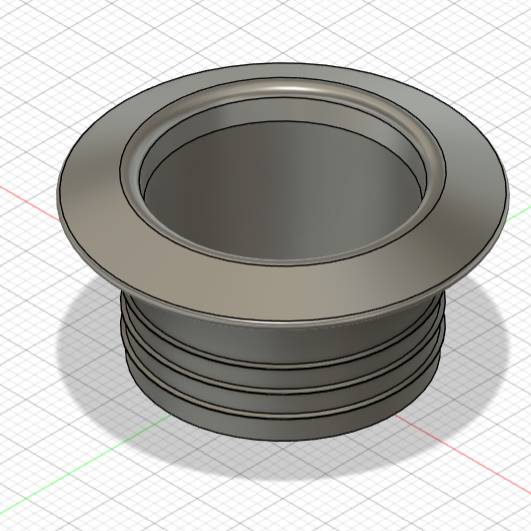 3D Printer Files | 3MF File | Drawer handle Ø26mm | Creality Cloud