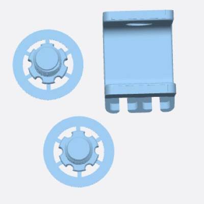 3D Printer Files | 3MF File | USBc Cable Holder - Screw Clamp ...
