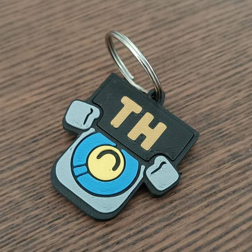 3D Printer Files | 3MF File | Team Heretics Pin | Brawl Stars Keychain ...