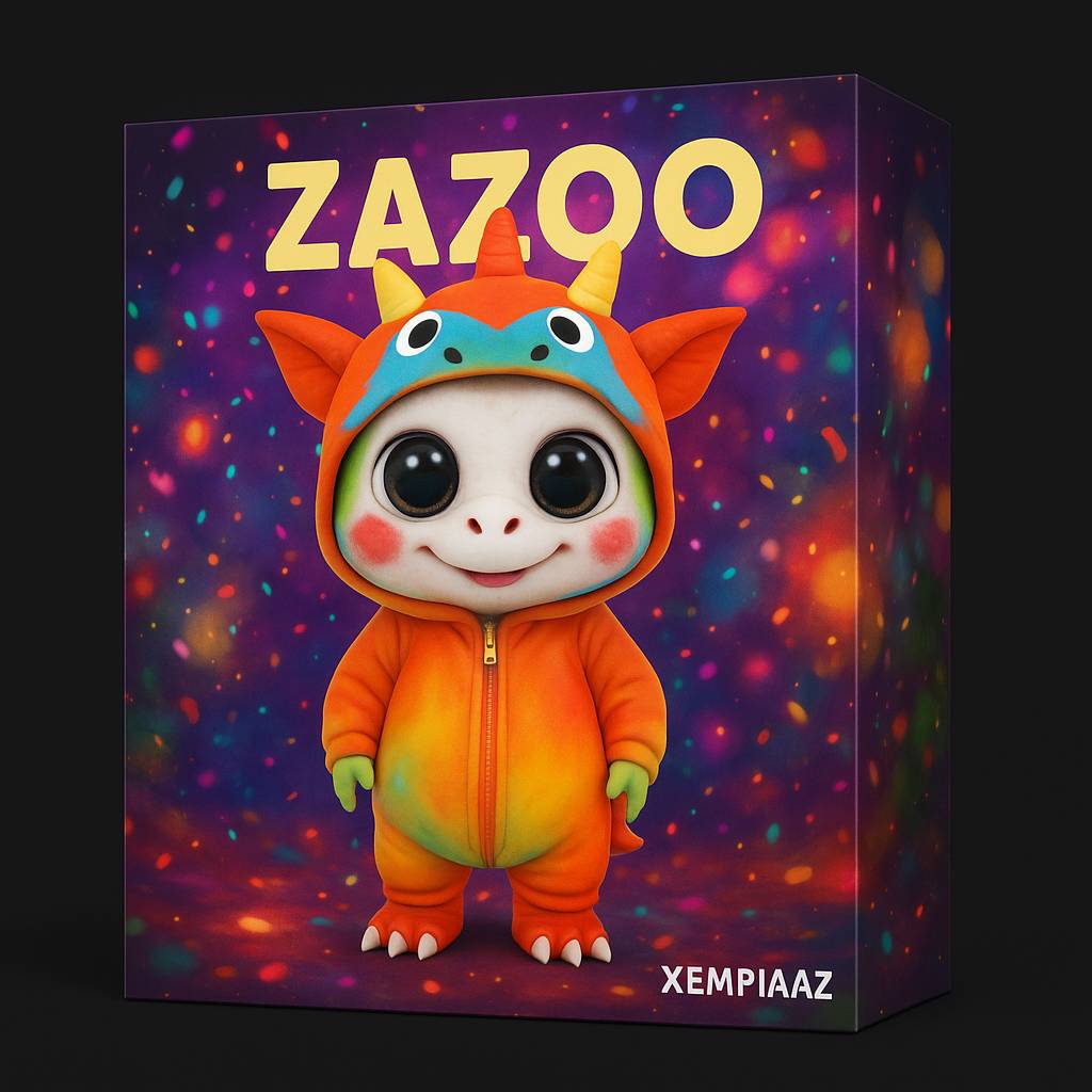 Characters & Creatures STL Download - Xempiaaz cutiepies - Zazooby Xempiaaz