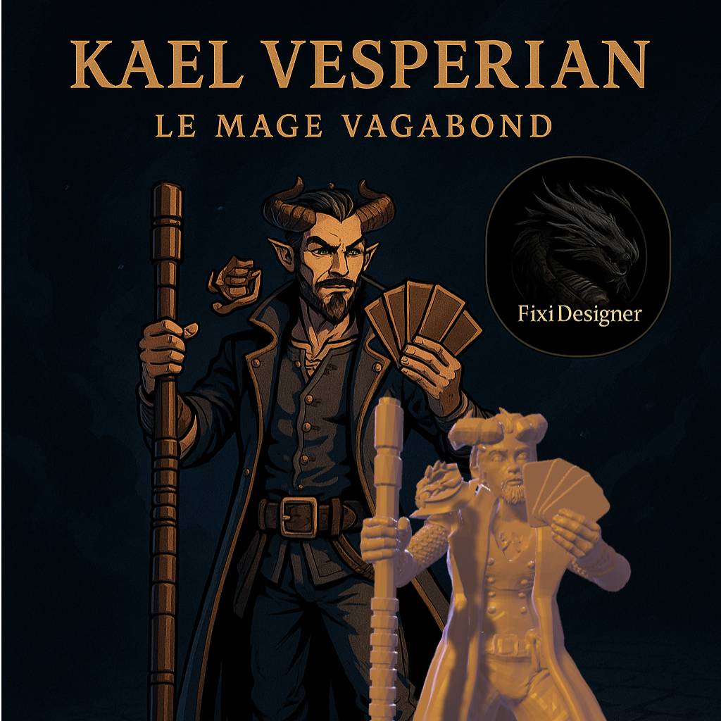 3D Printer Files | 3MF File | STL Kael Vesperian | Creality Cloud