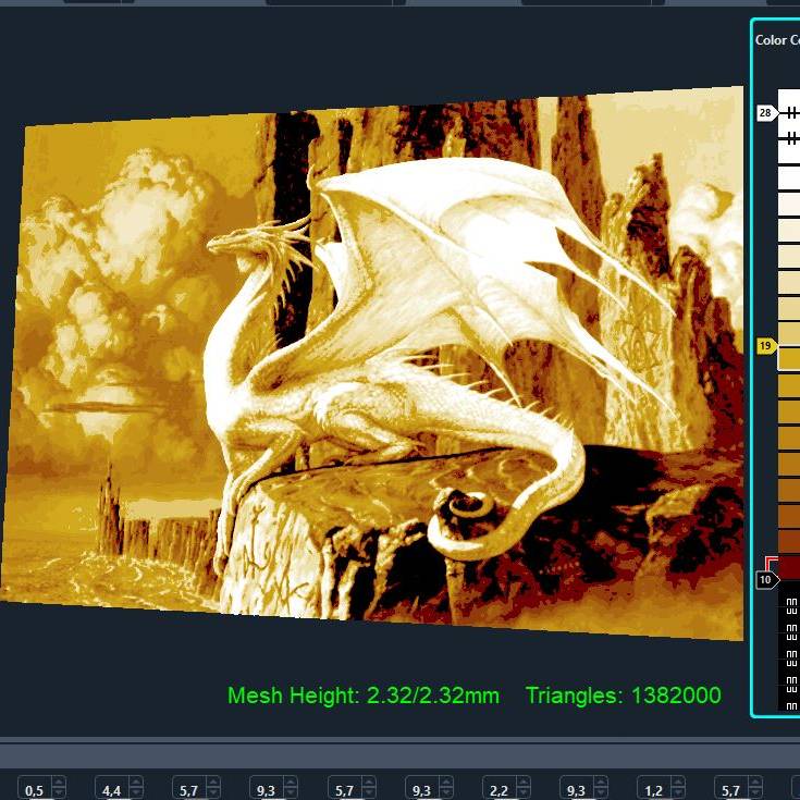 Archivos de impresora 3D | Archivo 3MF | White dragon | Creality Cloud